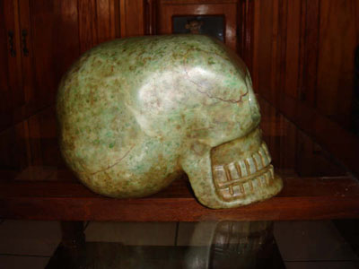 SACRED Mayan Crystal Skull