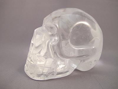 LARGE CRYSTAL SKULLS